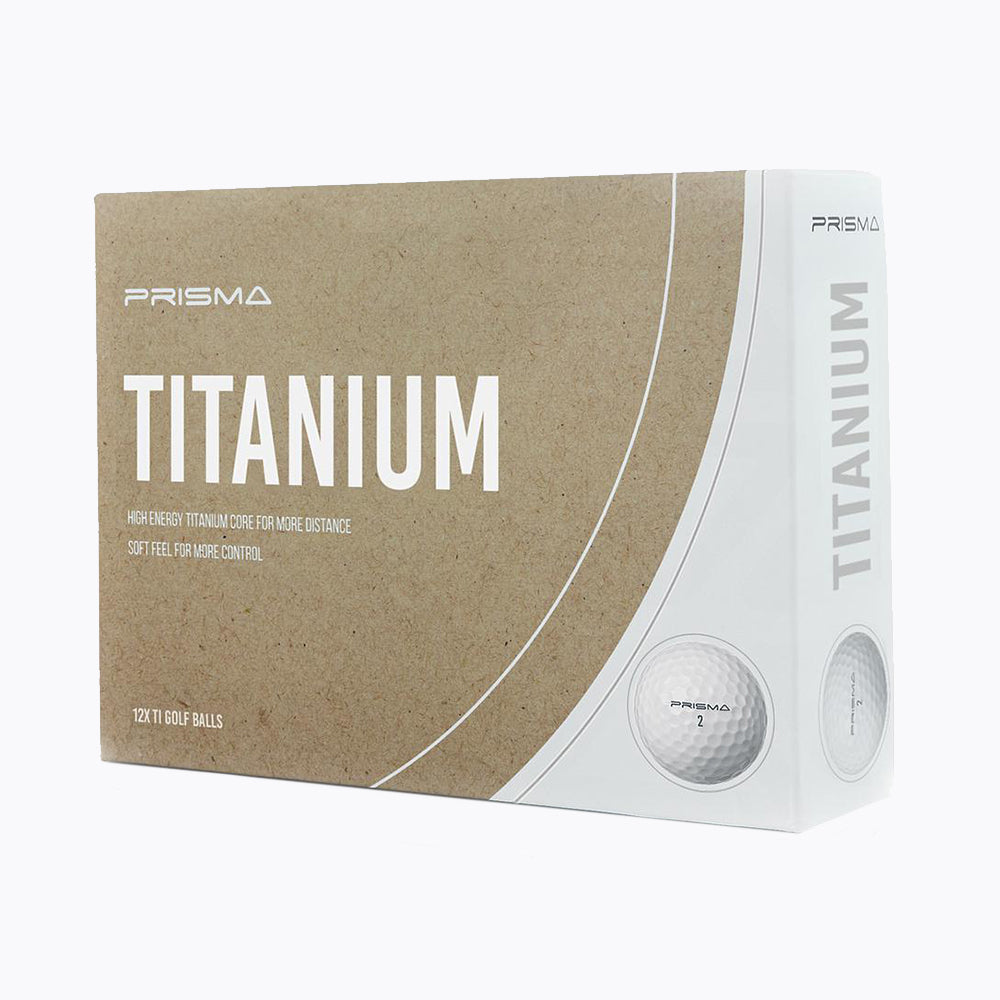 Masters Prisma Titanium Golf Balls (Box of 12) - White – Sporting Billy